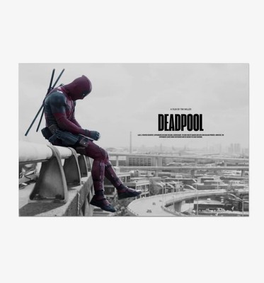 Deadpool Landscape Minimalist Movie Poster | eBay