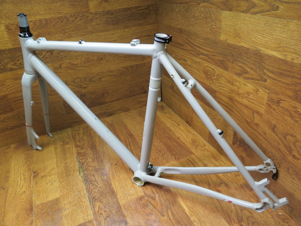 NOS FUJI DISC BRAKE CYCLOCROSS GRAVEL BIKE FRAME SET M 54 | eBay