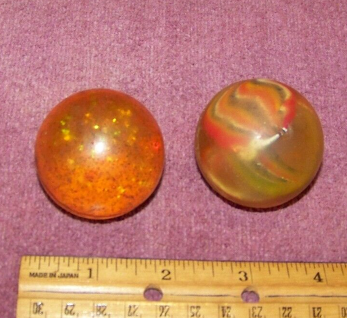 Super Balls Vintage 1990's "Sparkle & Swirl" (Lg) Complete Your ...