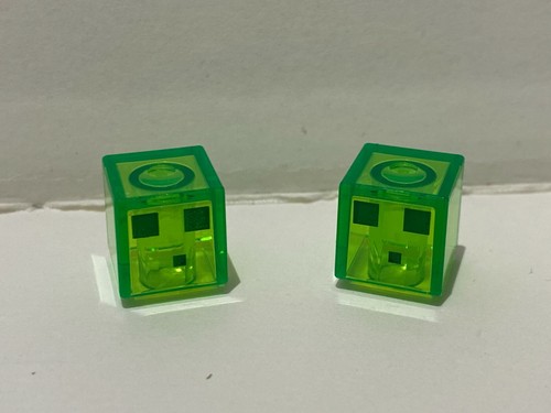 2 x LEGO MINECRAFT SLIME CUBES FROM SET 21137 | eBay