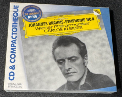 Brahms: Symphony No. 4 Carlos Kleiber DG CD New SEALED 28945770628 ...
