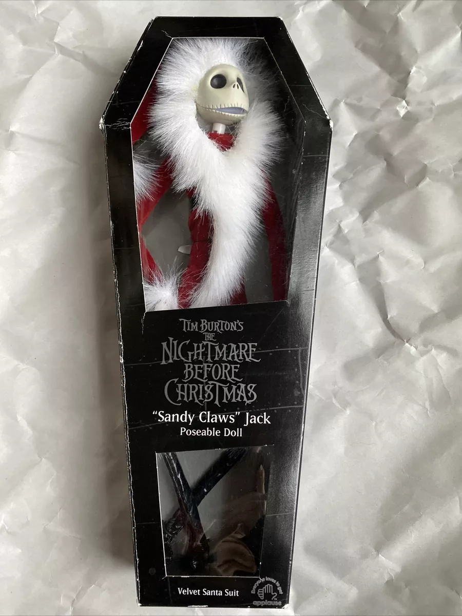 Jack Skellington As Sandy Claws
