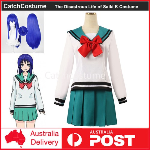 The Disastrous Life of Saiki K Teruhashi Kokomi Cosplay Costume JK ...