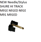 NEW Needle/Stylus SHURE HI TRACK M91E N91ED N91E M91 M91ED* | eBay