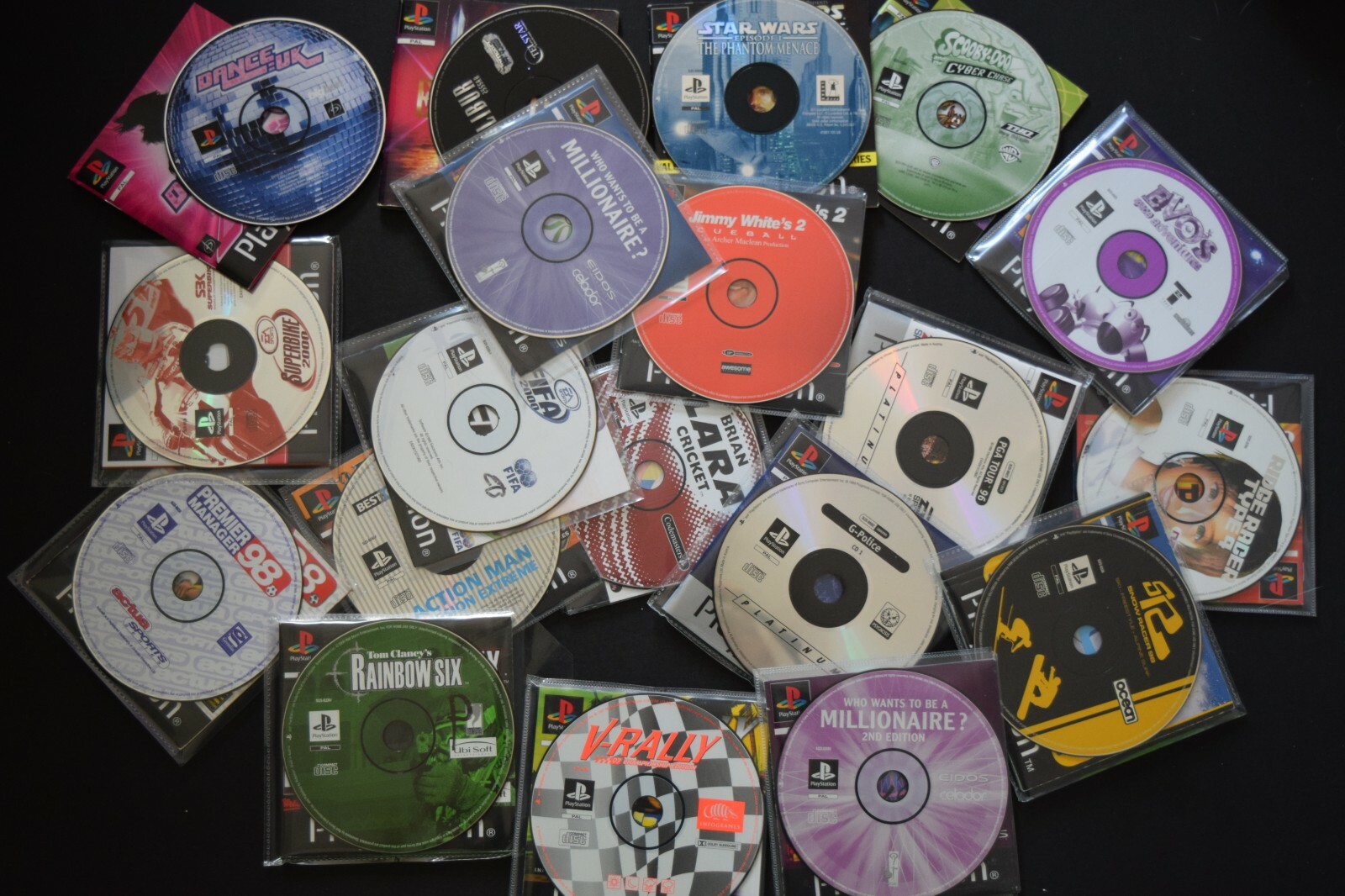 PS1 PlayStation One Disk & Manual Only Good Condition UK PAL Choose ...