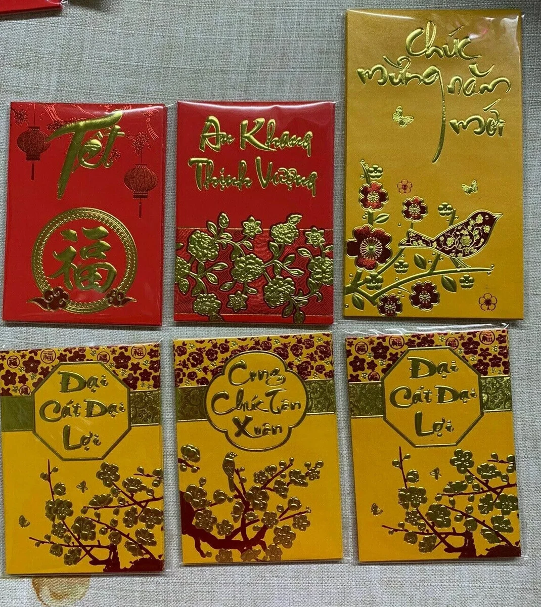 Vietnamese New Year Red Envelope