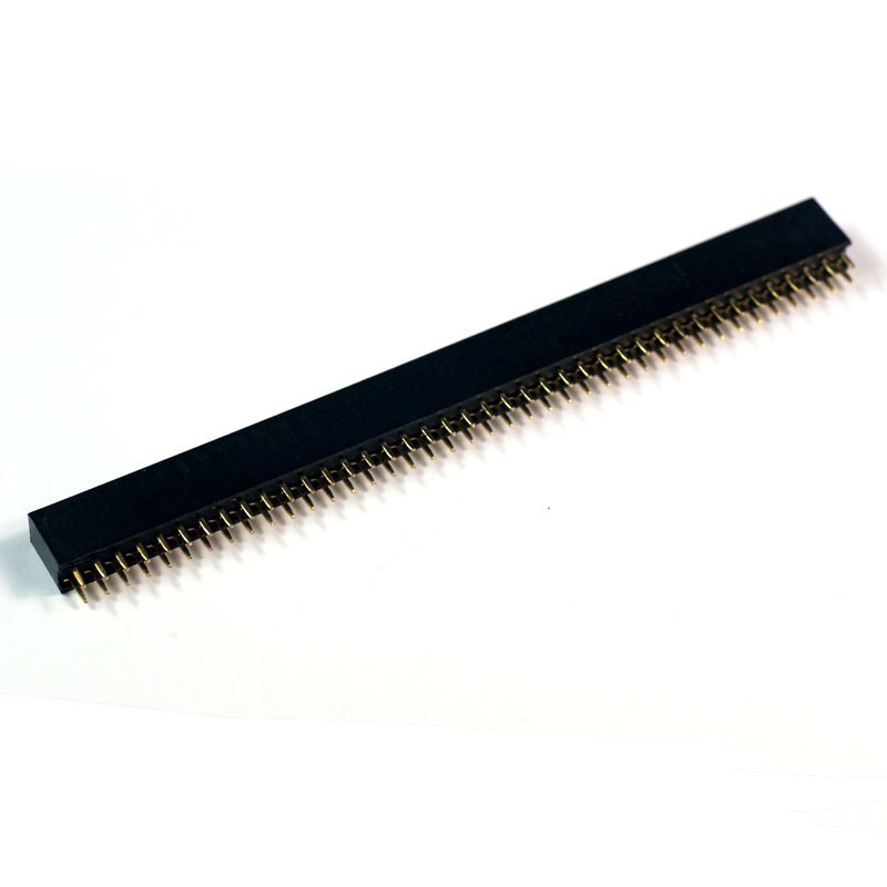 12pcs 2.54mm Double Row 2X40 Pin Breakaway Straight Female Header | eBay