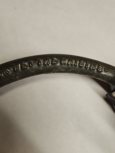 Antique 1895 Enterprise Cast Iron Clamp Raisin Seeder *Wet The Raisins ...