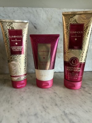 Bath & Body Works Luminous SET OF 3: Body Cream, Wash, and Scrub | eBay