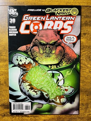 GREEN LANTERN CORPS 38 DIRECT EDITION PATRICK GLEASON COVER DC COMICS ...