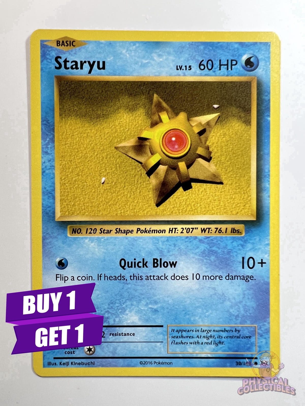 Staryu Card