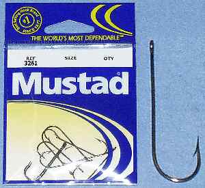 Mustad 3261 #4 10Ct Bronze Aberdeen Hook 23534031753| eBay