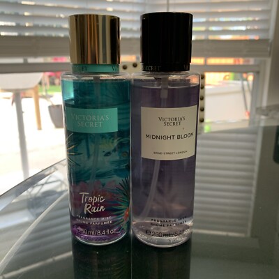 VS Tropic Rain Fragrance Mist & Midnight Bloom (lot of 2) Pre-owned | eBay