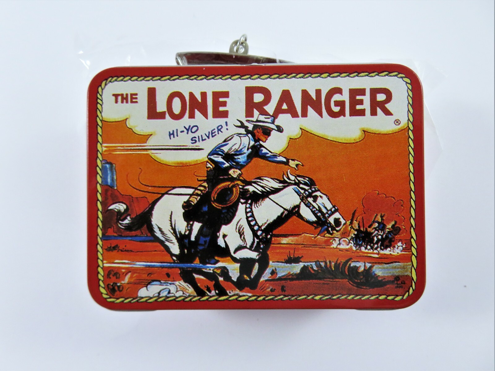 Hallmark Ornament The Lone Ranger Lunch Box Pail Pressed Tin 1997 ...