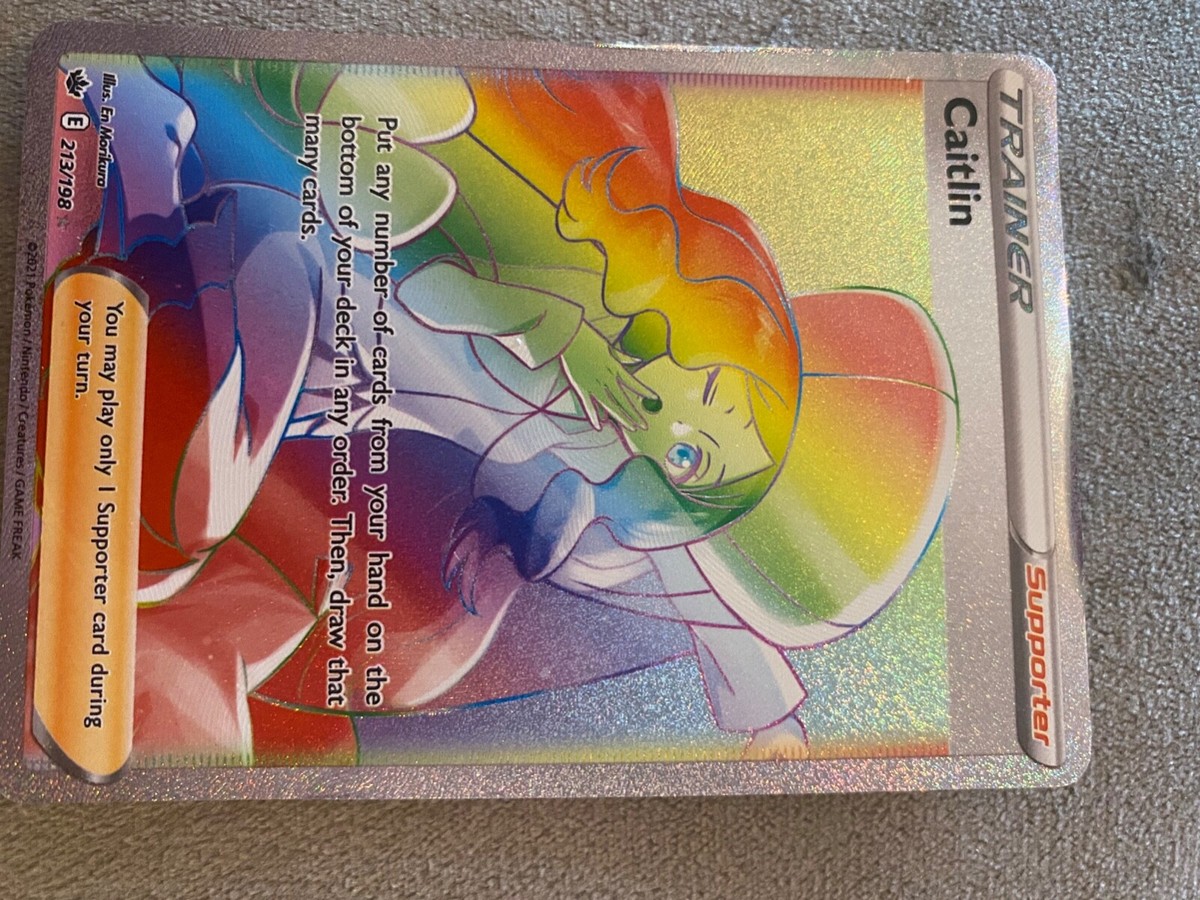 Carta Pokemon Caitlin