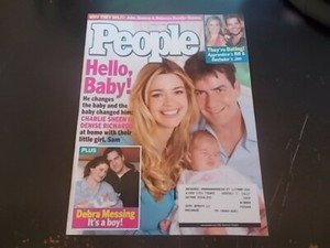Denise Richards, Charlie Sheen - People Magazine 2004 | eBay