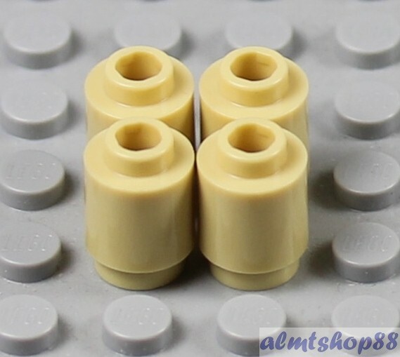LEGO - 1x1 Round Bricks - PICK YOUR COLORS - Cylinder Tubes Cones 3062 ...
