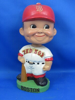 1963 Made in Japan Boston Red Sox Vintage Bobble Head Nodder Green Base ...