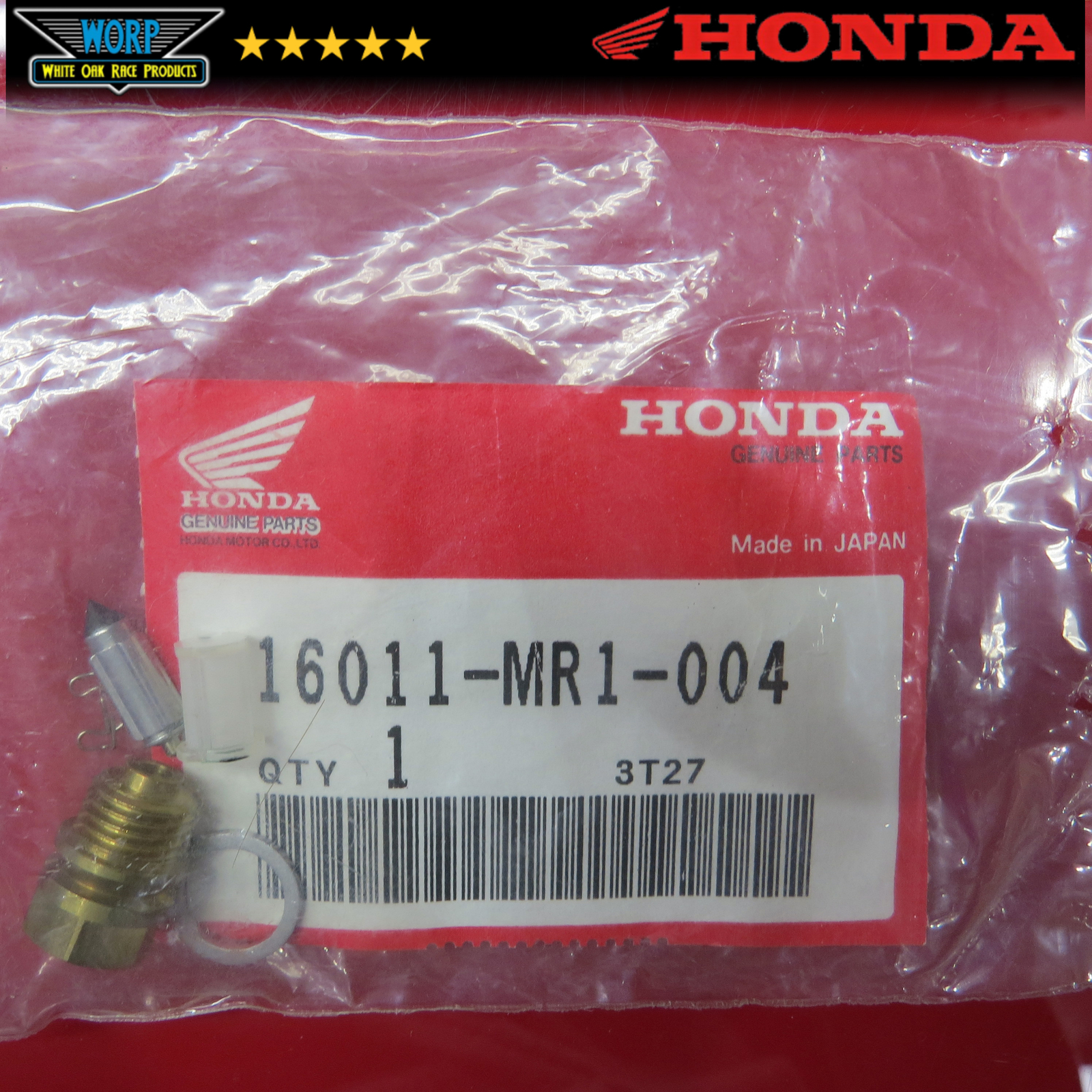 Honda 16011 Mr 1 004 Valve Set Float for sale online | eBay