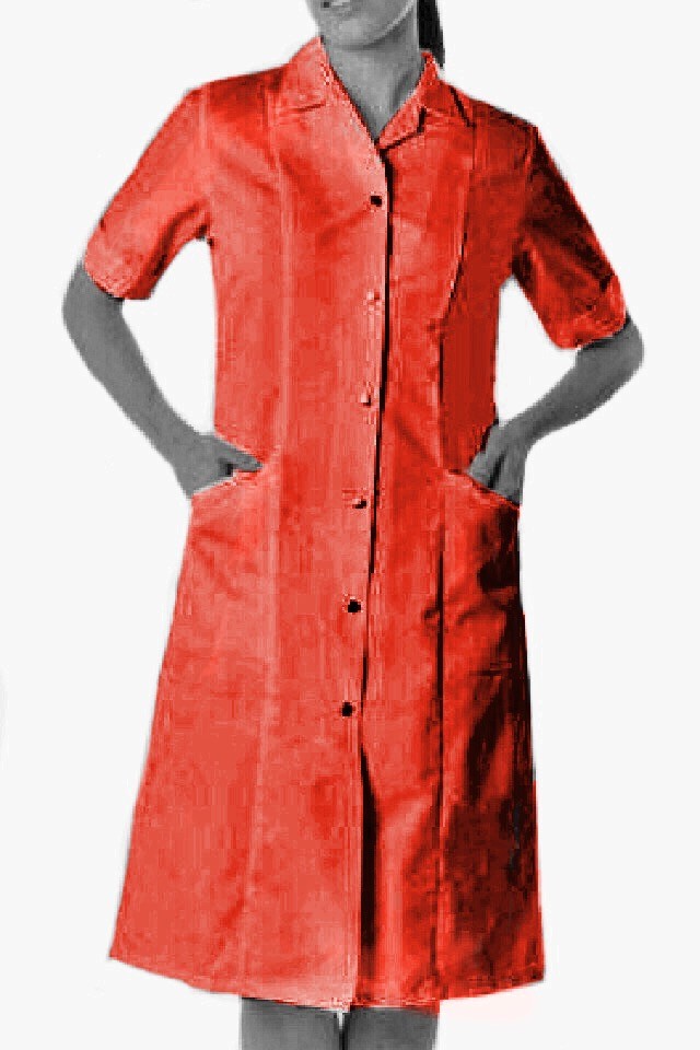 LAB COAT / WORK OVERALL - SHORT SLEEVES - Many Colours available - WC77 ...