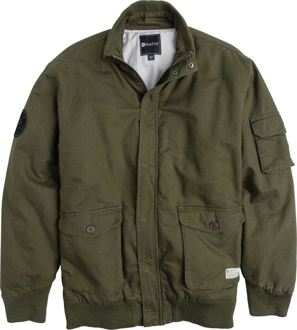 NEW* Matix Polarmid MENS M JACKET COAT TOP SHIRT Army Green $99 Retail ...