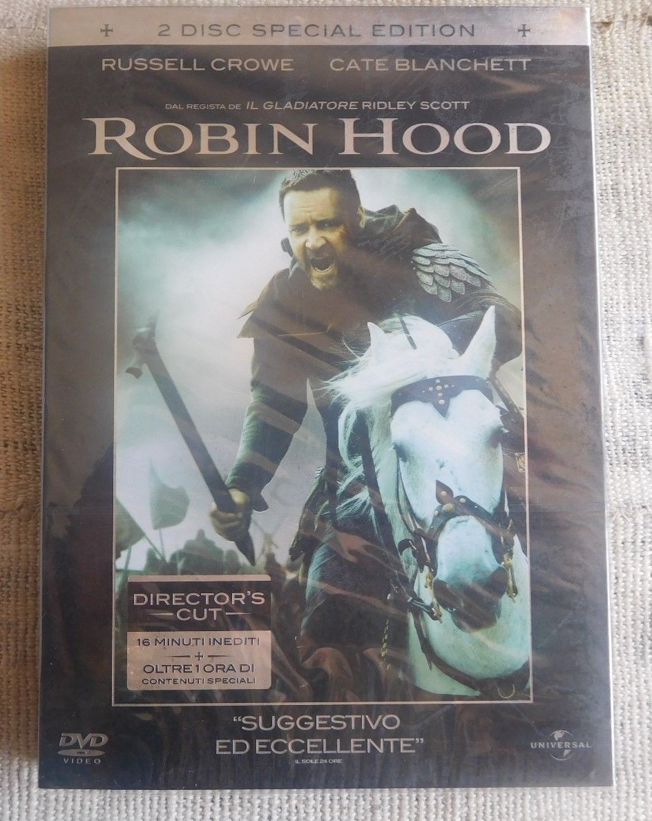 Robin Hood - Russell Crowe e Cate Blanchett 2 disc special edition DVD ...