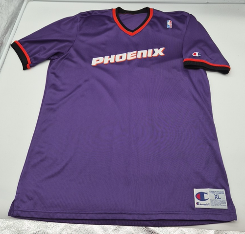 VTG 90’s Champion Phoenix Suns Warm up Throwback Jersey Shirt USA Men ...