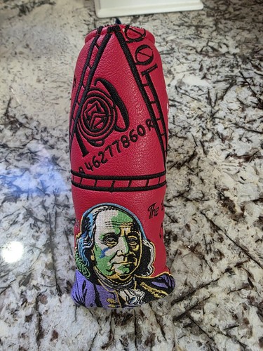 Defaced Ben Franklin Putter Headcover | eBay