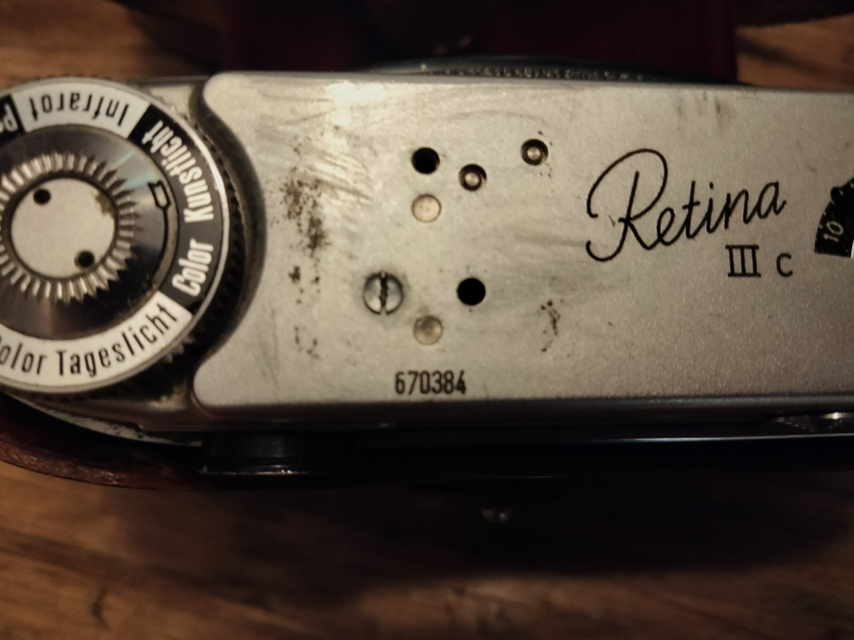 Kodak Retina IIIc Vintage Rangefinder Camera With Case | eBay