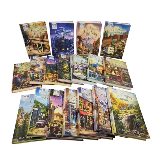 Guideposts Mysteries of Silver Peak 18 Hardcover Book Lot by Carole ...