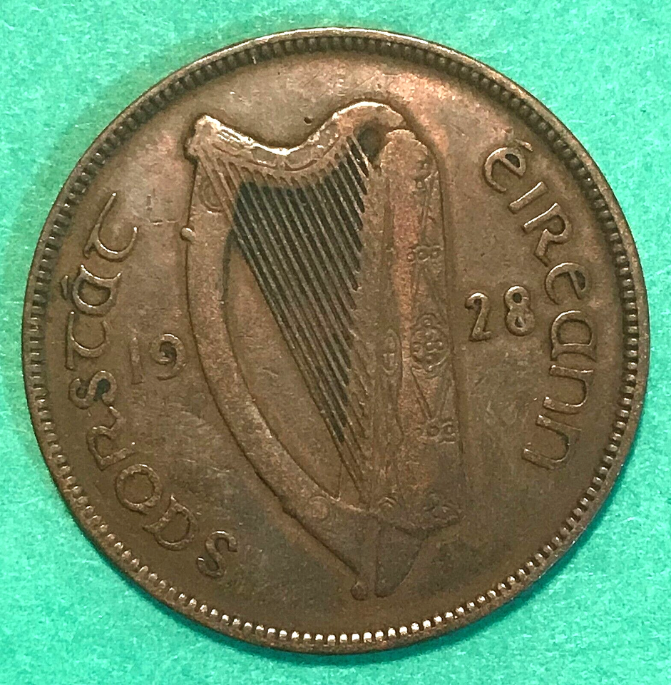 1928 1dPINGN EIREANN COIN | eBay