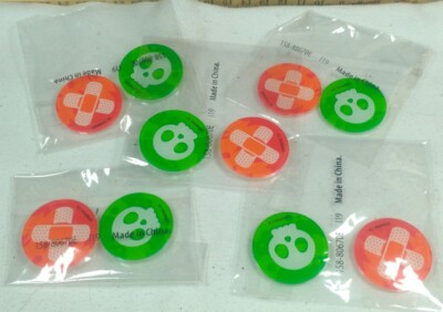 Pokemon TCG Official Acrylic Coins Damage Burn & Poison Counters Lot Of ...