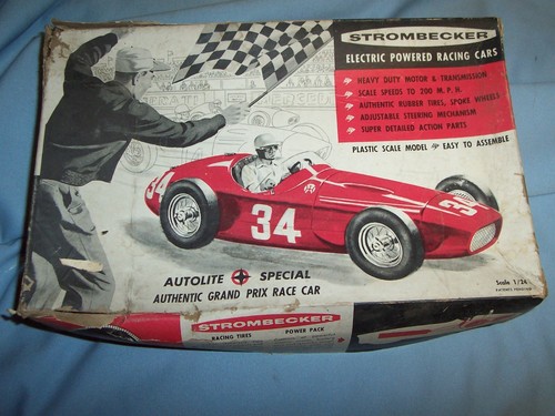 Strombecker Kit N0-D42-200 Maserati 250F Electric Powered Racing Cars 1 ...