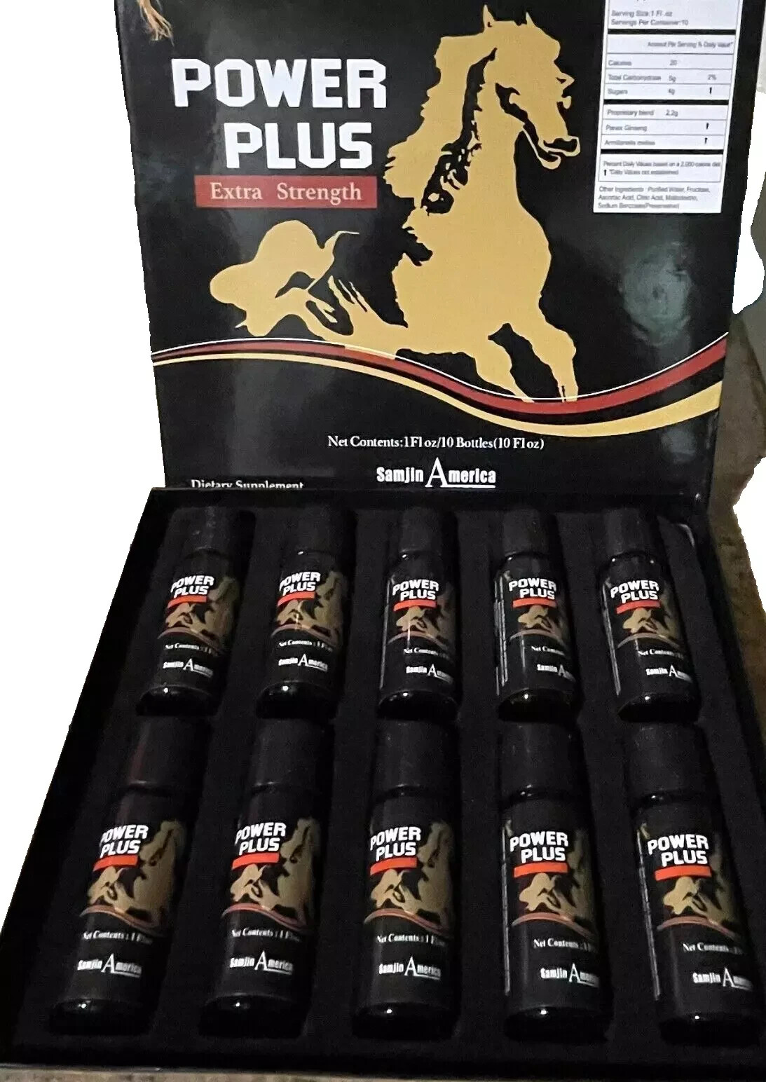 Power Plus Super -10 Bottles Super Power-Plus Botanical Blend Liquid ...