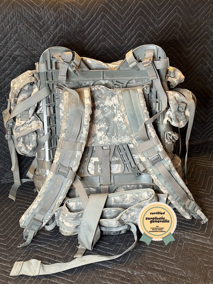 Complete MOLLE II Large Field Rucksack & 3-Day Assault Pack Bundle ...