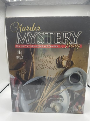 Murder Mystery Party Pasta, Passion & Pistols Dinner Party Game 6-8 ...