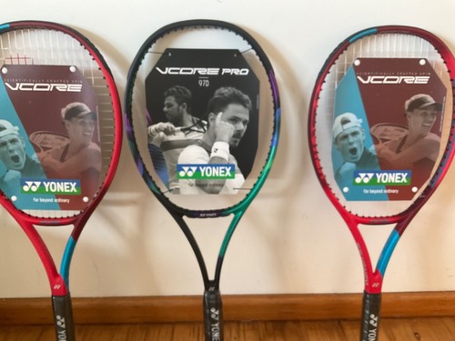 Yonex VCore Pro 97D Tennis Racquet - w/Yonex string set , Free Post ...