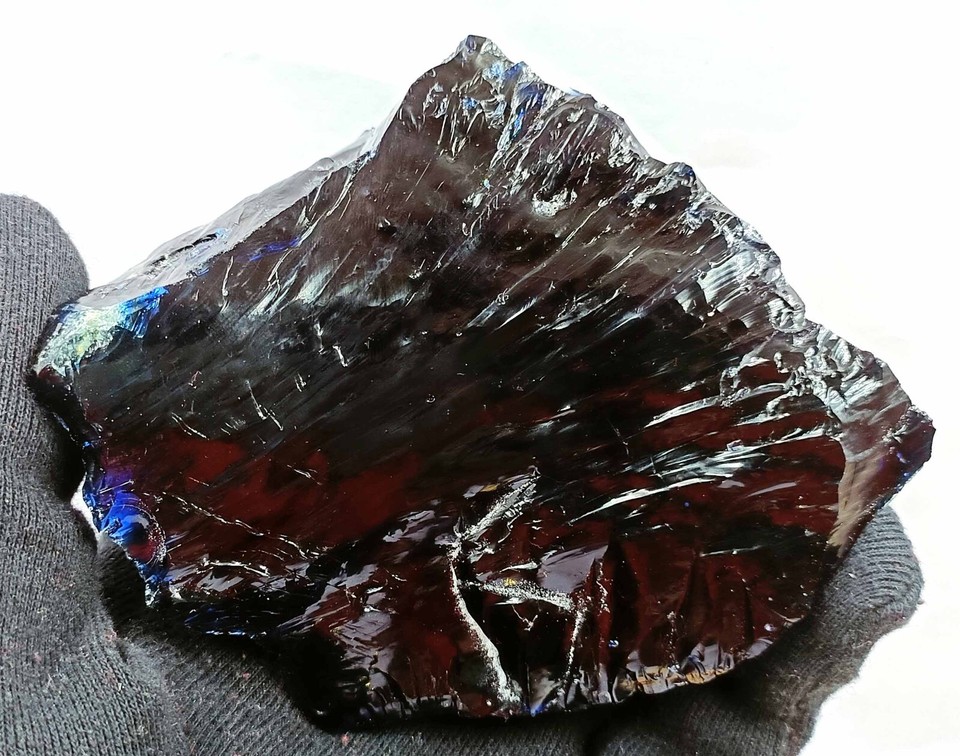 DYED 1675 CT UNCUT ROUGH SPLENDID BLUE ALEXANDRITE EGL UNTREATED ...