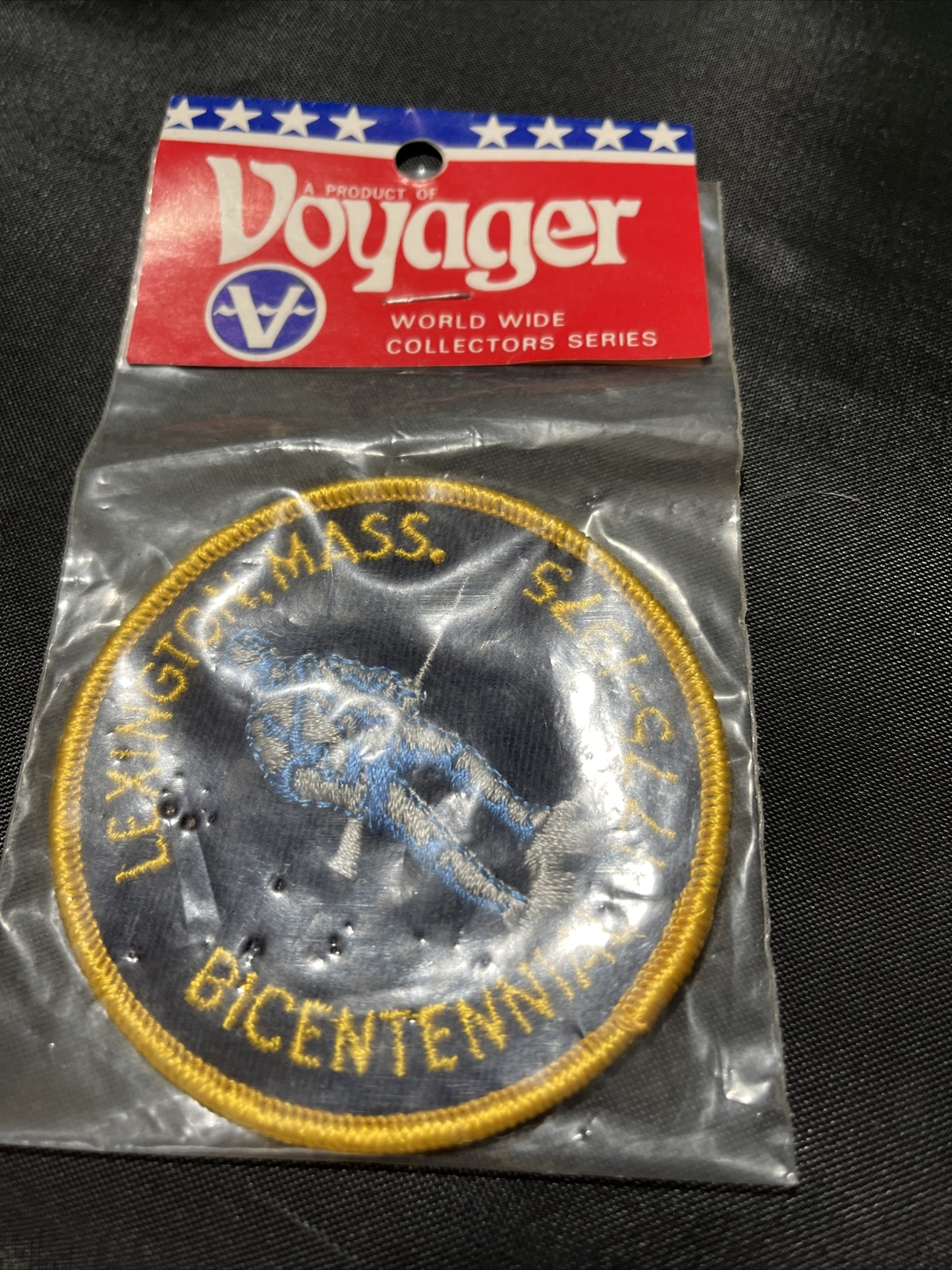 LEXINGTON MASSACHUSETTS BICENTENNIAL PATCH EMBLEM 1775-1975 NEW (Z) | eBay