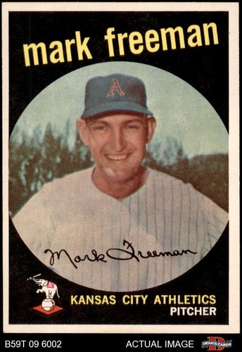 1959 Topps #532 Mark Freeman Athletics RC 7 - NM | eBay