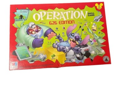 Milton Bradley Operation 626 Edition LILO And Stitch Operation Complete ...