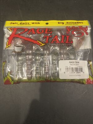 Strike King 4” Rage Craw 7 Per Pack Falcon Craw | eBay