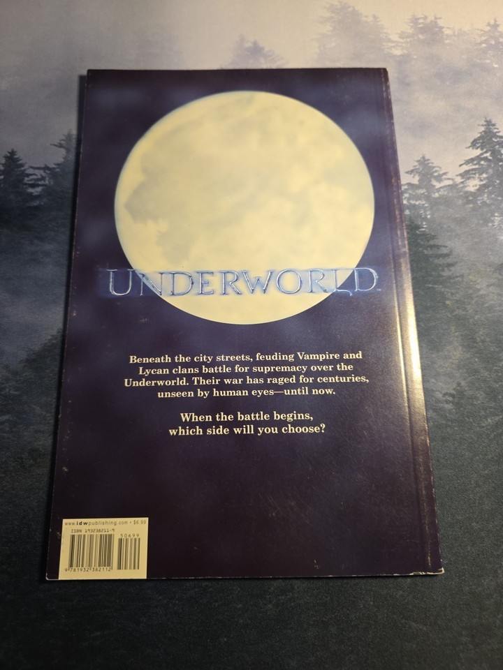 Underworld HTF Movie Adaptation Kate Beckinsale Cover IDW Comics 2003 ...