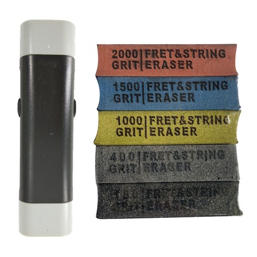 Guitar Strings Derusting Pen Fret Grit Polishing Erasers Cleaner For ...