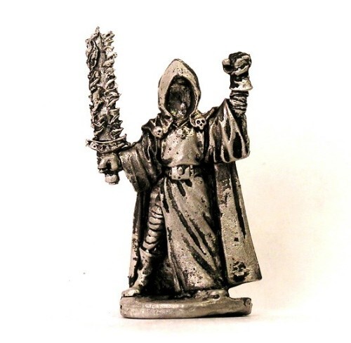 Ral Partha RP-315 Wraith with Flaming Sword [31-022] Undead Warrior ...