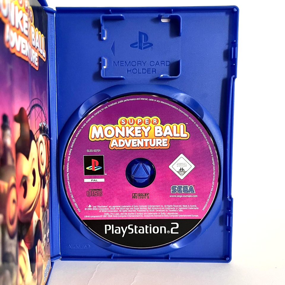 🐵 SUPER MONKEY BALL ADVENTURE - PS2 | COMPLETO | PAL ITA | OTTIME ...