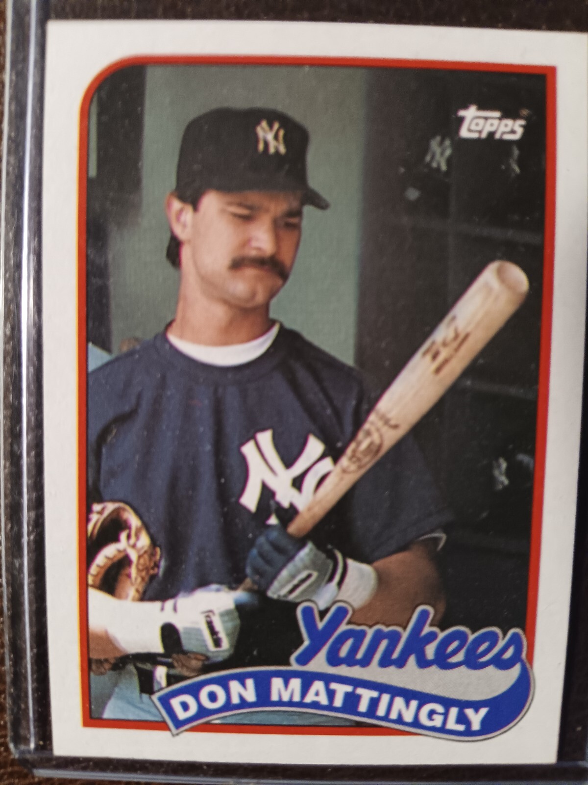 DON MATTINGLY NEW YORK YANKEES 1989 TOPPS BASEBALL #700 | eBay