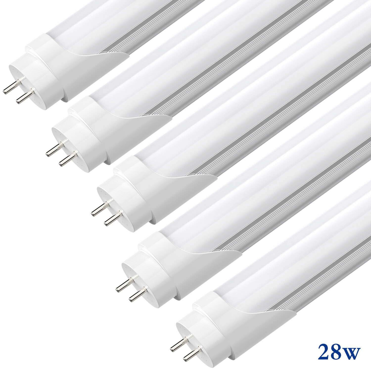 28W G13 T8 4FT Bi-Pin LED Tube Light Bulb 4' garage ceiling LED Shop ...