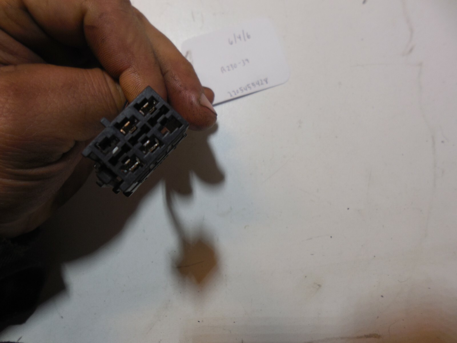 03-06 Mercedes R230 SL500 6 Port 4 Pin 6 Wire Plug Pigtail Connector ...