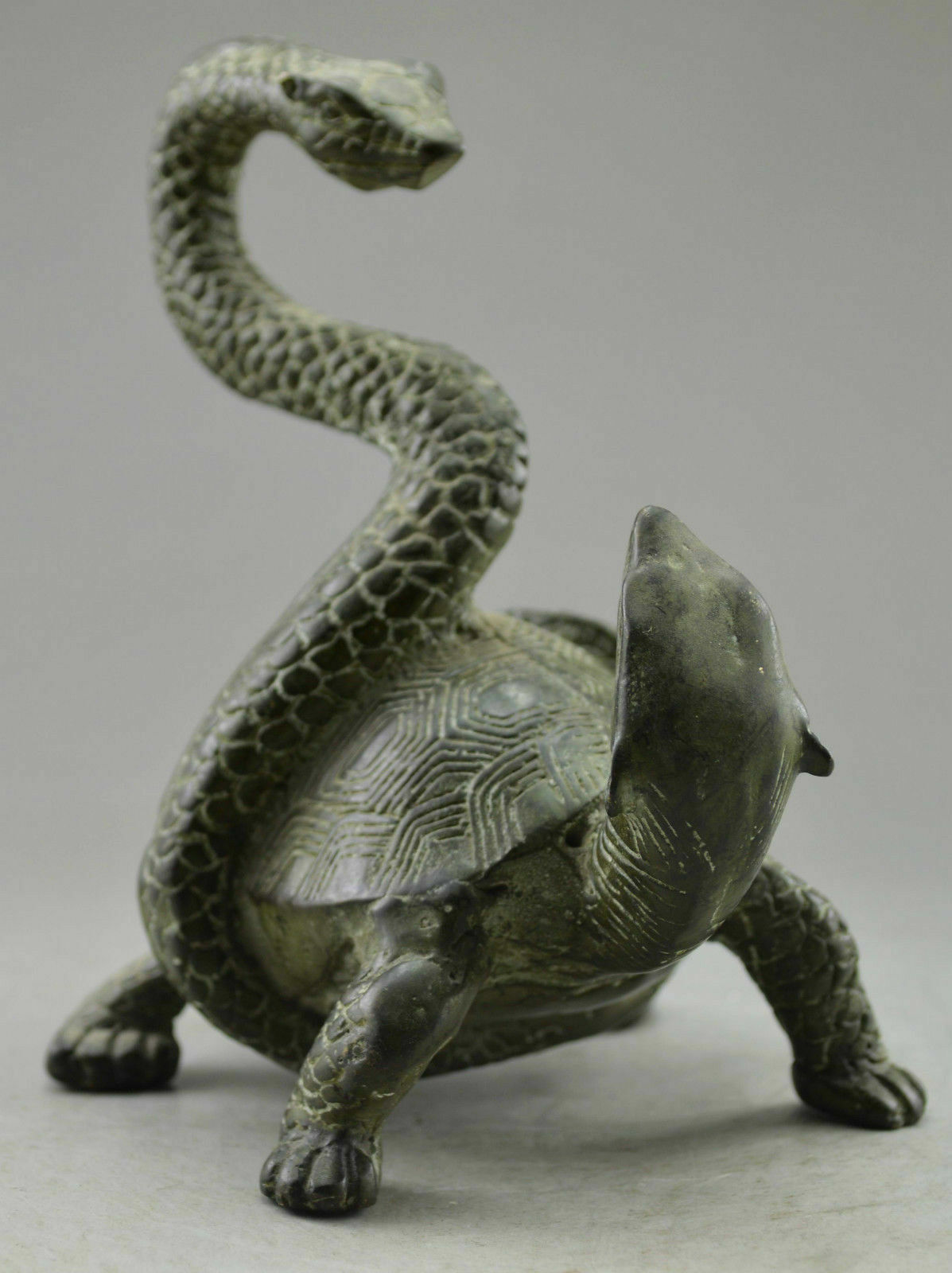 Xuanwu Turtle Snake Basalt four Spirits beasts Feng Shui god beast ...